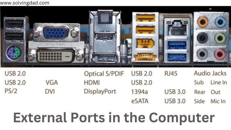 Components of Computer and their Interconnection - Solving Dad