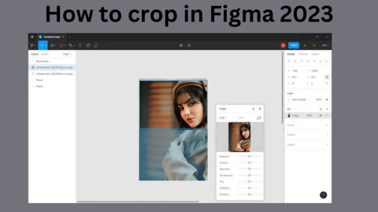How to crop in Figma 2023
