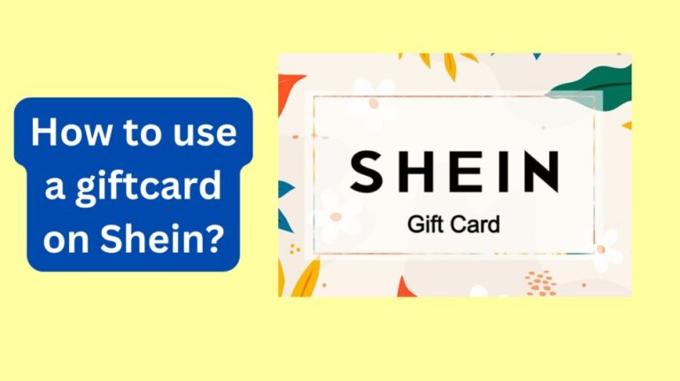 How to use a giftcard on Shein? - Solving Dad