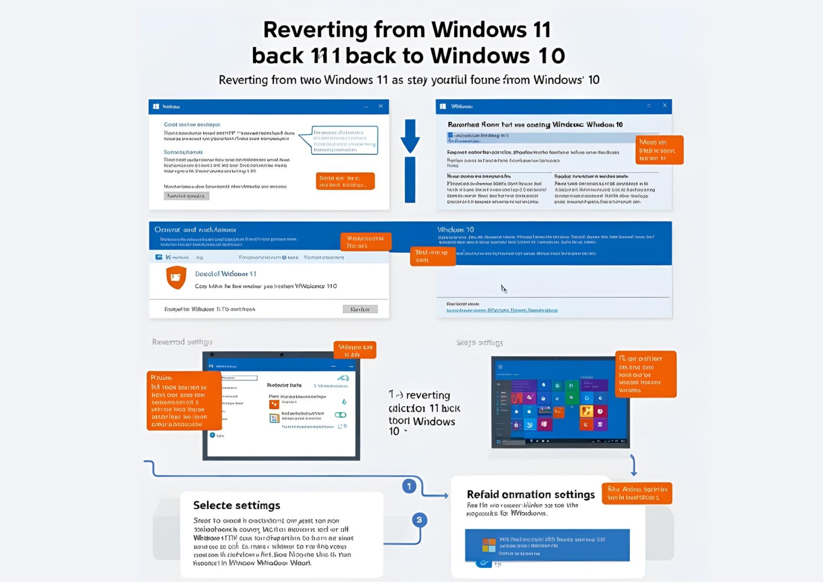 Revert to Windows 10 After Upgrading to Windows 11